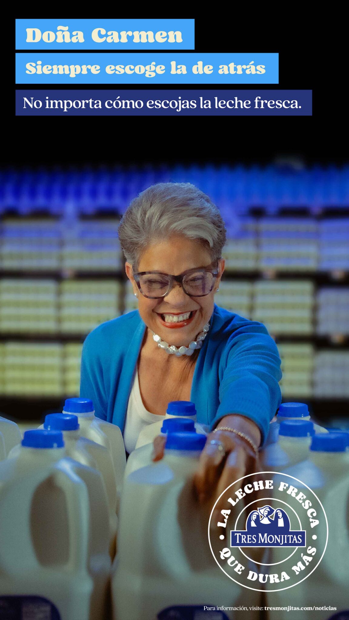 La Leche Fresca Que Dura Más - Tres Monjitas